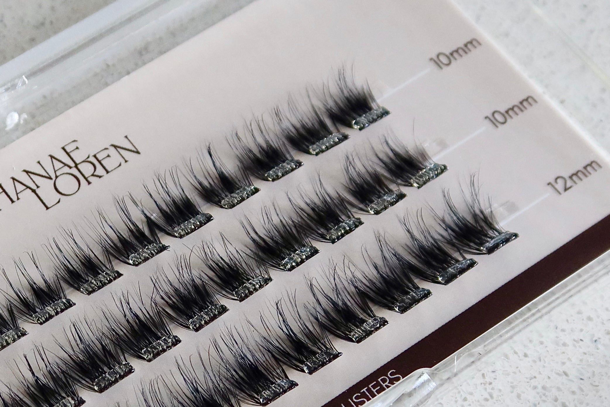 Pre Glued Cluster Lashes – Chanae Loren Beauty